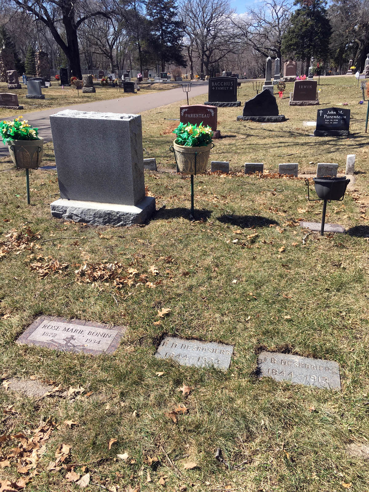 Final Resting Places of our Vadnais and Peltier Ancestors - White Bear ...